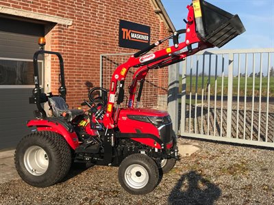 Captain 263 med frontlæsser - Minitraktorgaarden